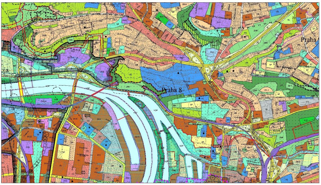 IPR Praha: Výkresy územního plánu